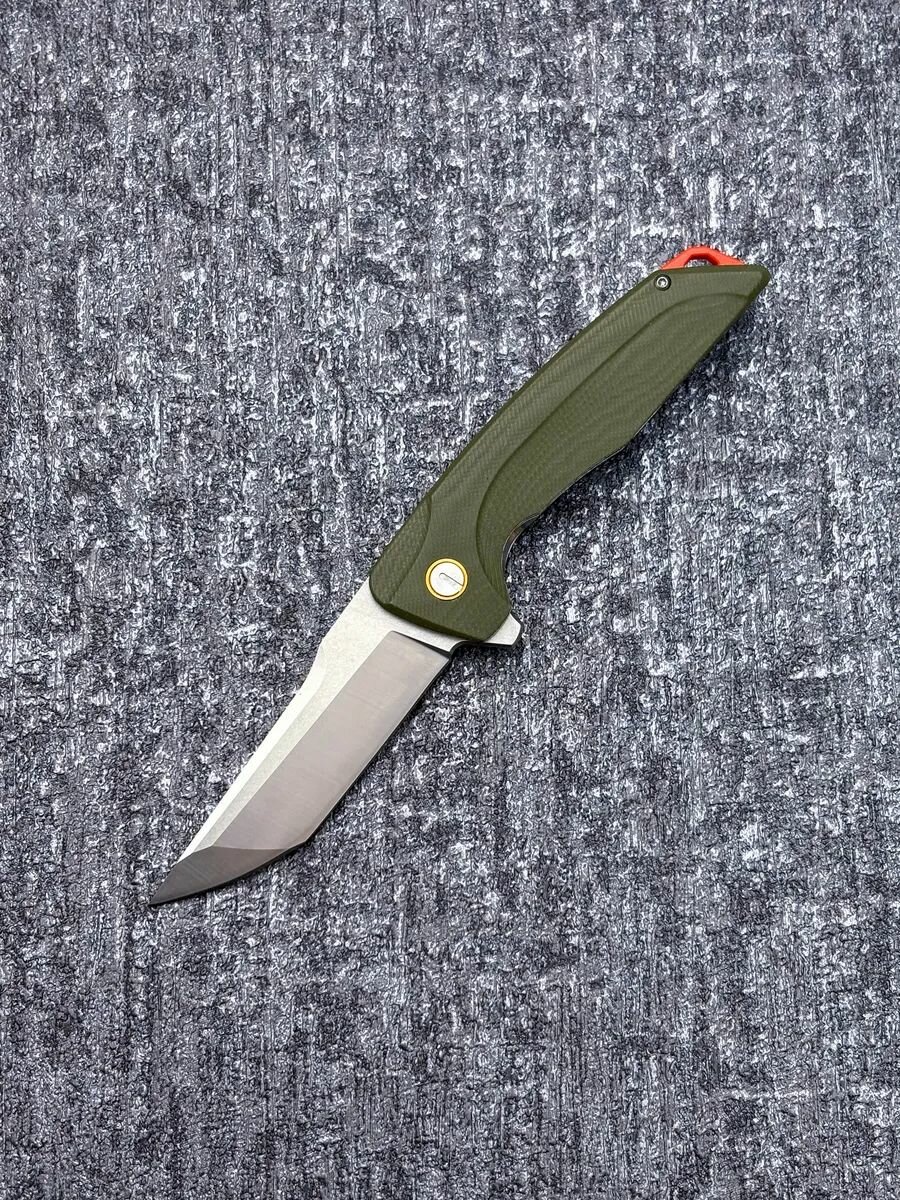 Складной нож флиппер HUNTER TANTO оливковый 21 см