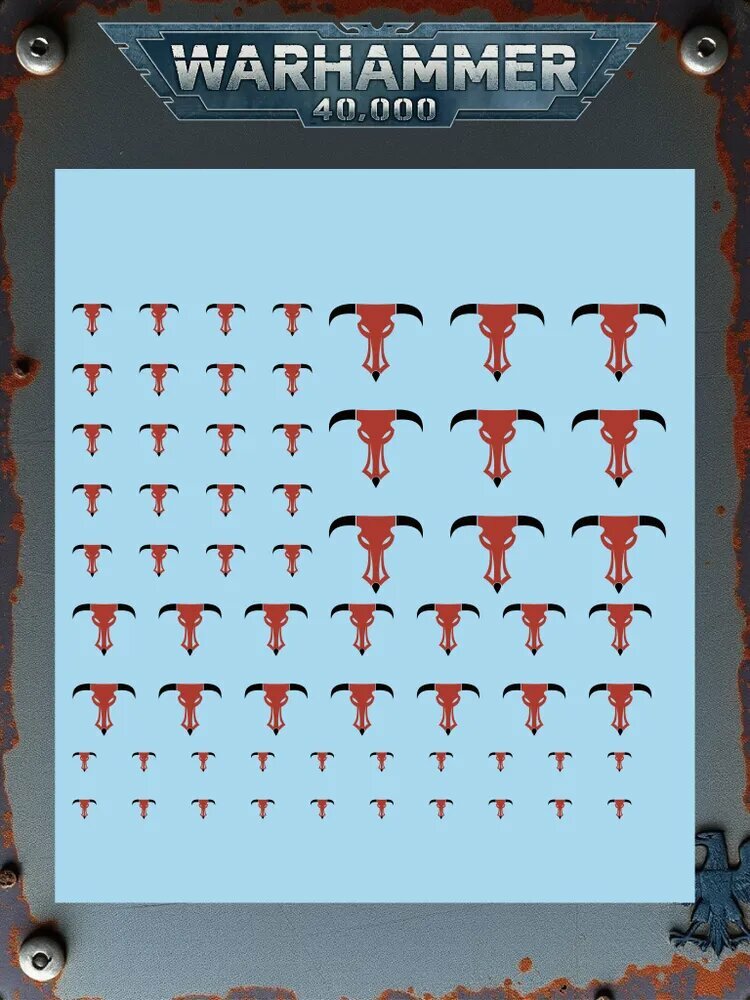 Декали warhammer，（Рекомендуемые качественные продукты）