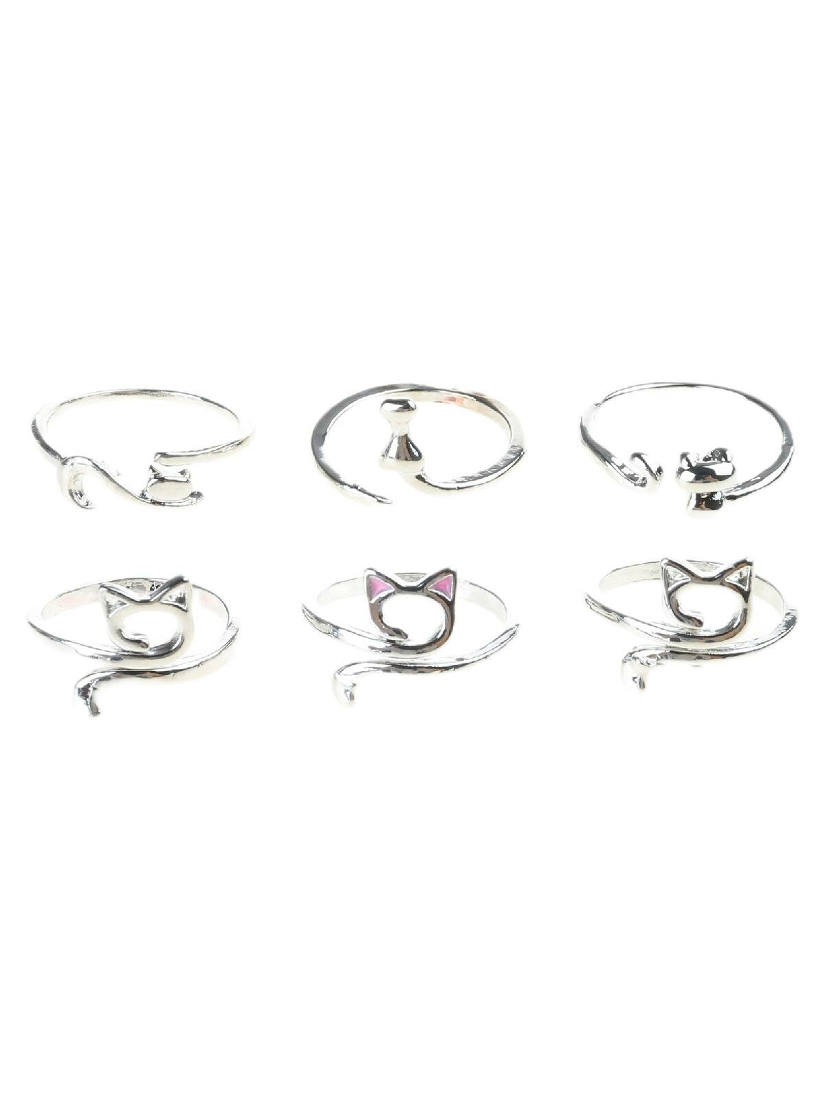 6шт, аксессуары для кошачьих колец для вязания крючком