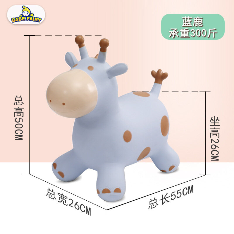 Надувная лошадь Барби Эльф, надувная игрушка для детей, прыгающий олень, оптовая резиновая лошадь, дропшиппинг