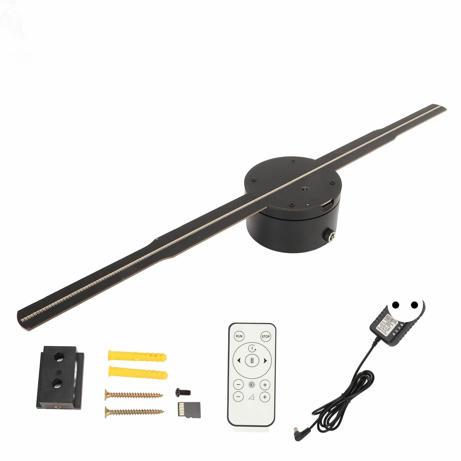 3D голограмма вентилятор 244 LED, Wi-Fi, разрешение 1024x800