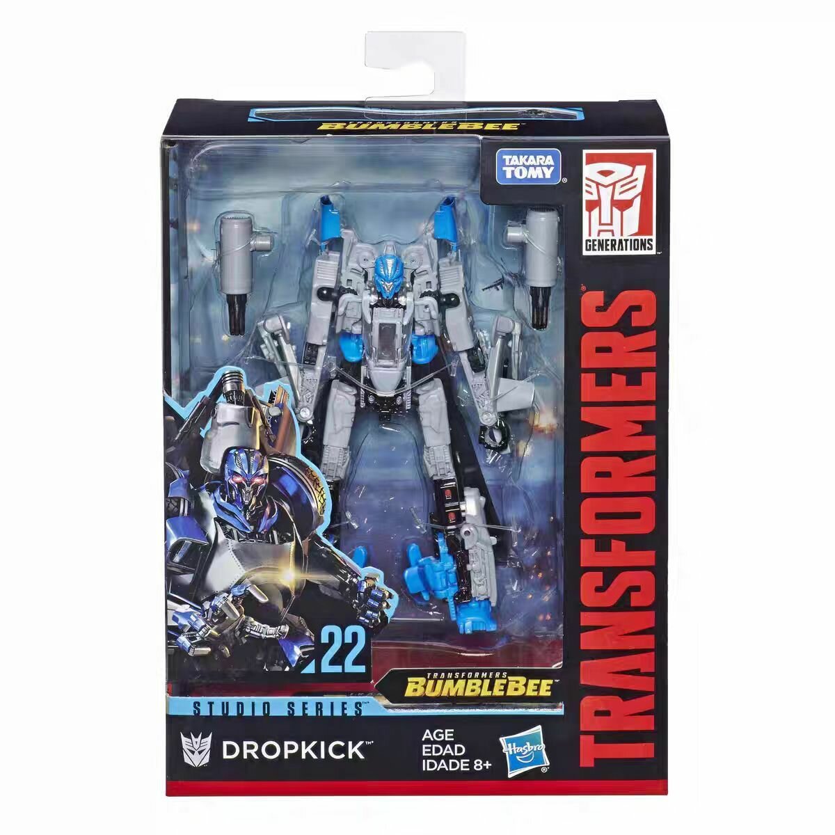 Трансформеры Игрушка хасбро 22 Dropkick Deluxe Class Transformers Studio Series Transformers: Bumblebee