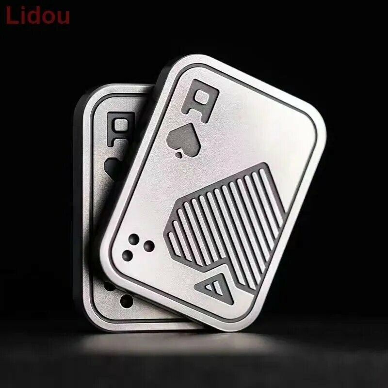 Антистресс игрушка EDC Fidget Metal Slider металлическая игрушка для снятия стресса, ручное управление, компактная