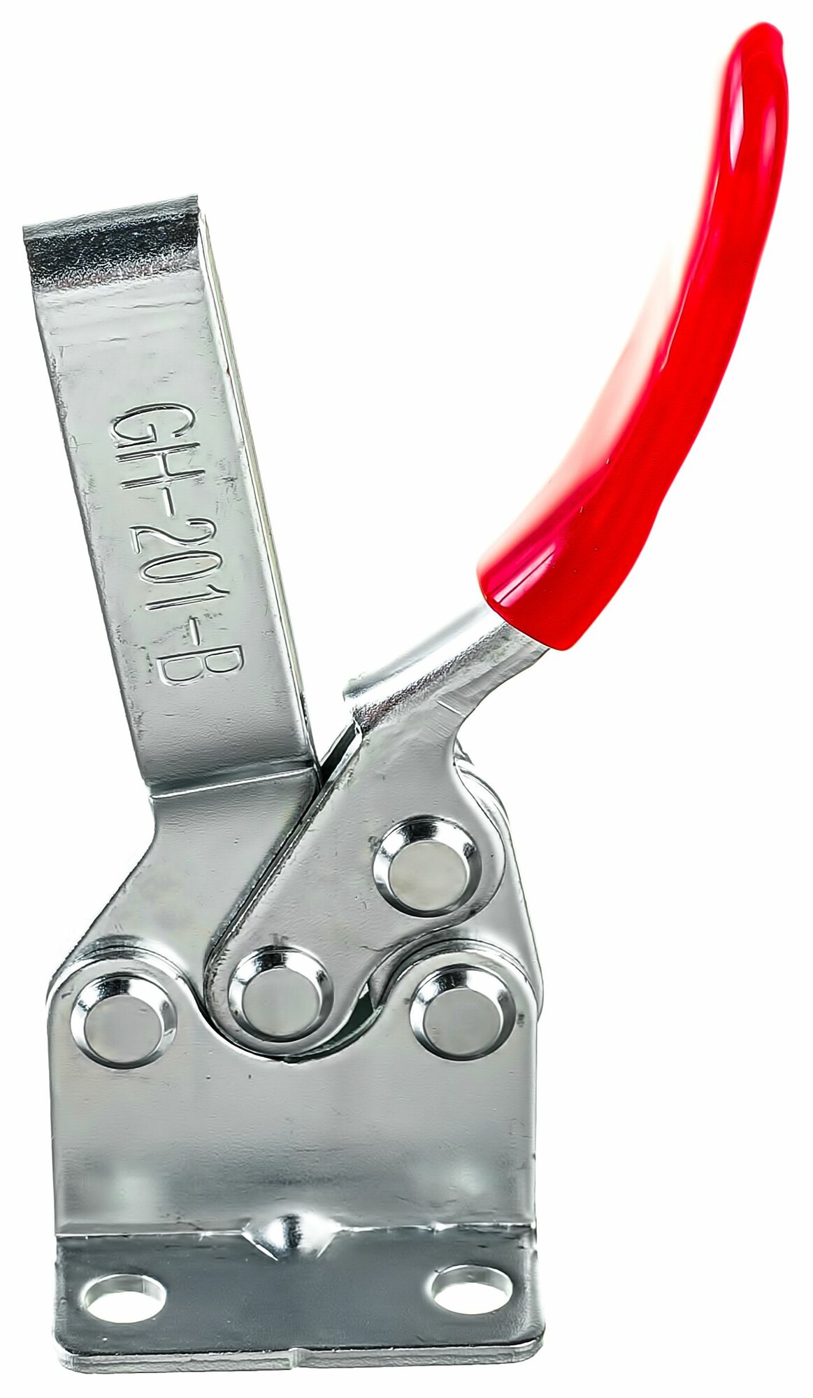 Прижим WOODWORK с вертикальной ручкой, усилие 90кг GH-201-B