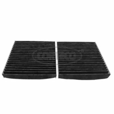 Фильтры салона CORTECO 80001777 угольный комплект 2 шт BMW X3 F25 10- 187х188х25