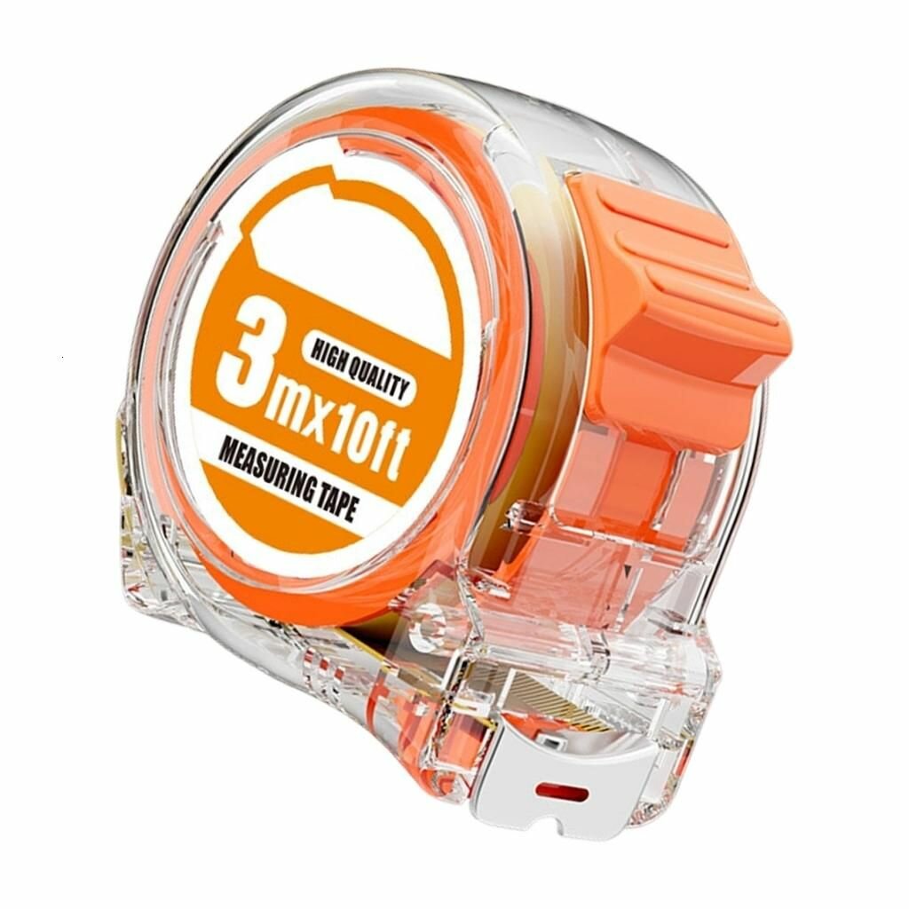 Линейка стальная 3/5/10 метров для строительства и шитья, 3 метра 19 мм