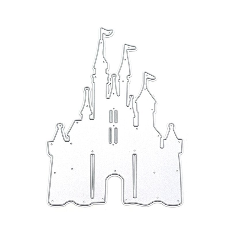 Castle Metal Cutting Dies Embossing Template Metal Stencils Scrapbooking DIY
