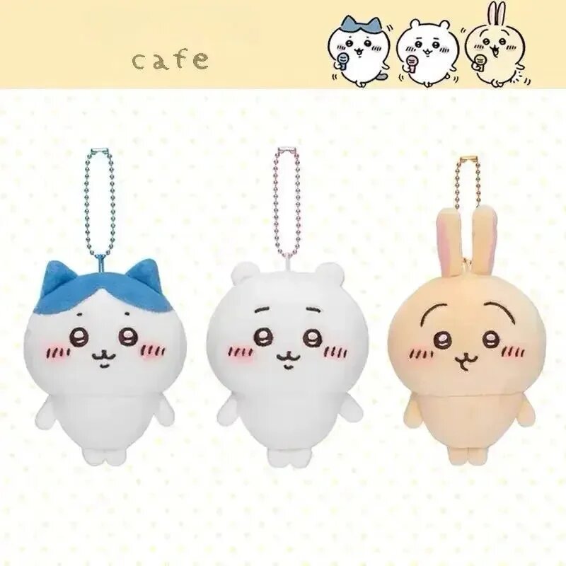 Плюшевая кукла Bandai Chikawas 13 см 3pcs