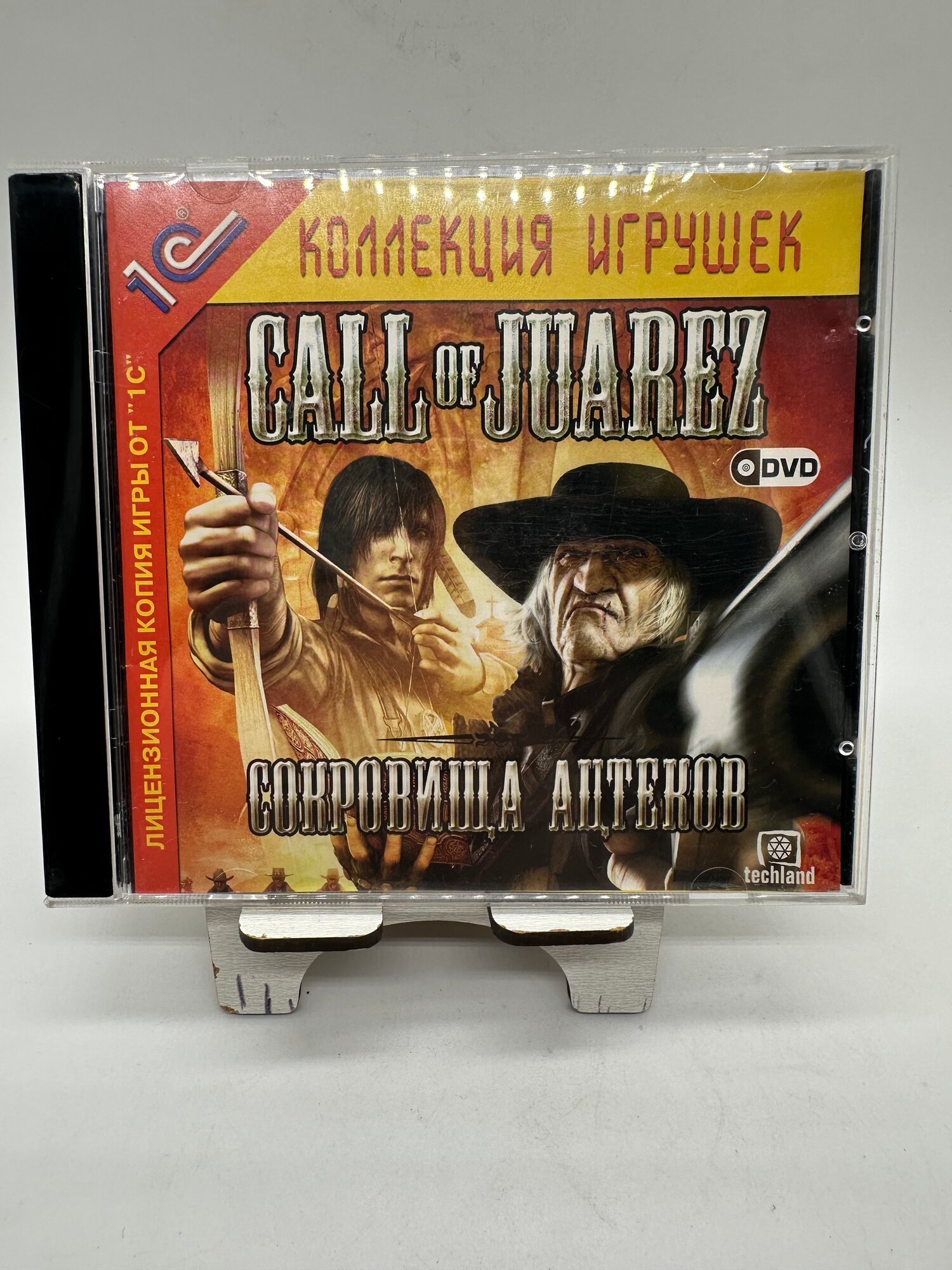 Диск с игрой Call of Juarez сокровища ацтеков (русская версия) для пк лицензия