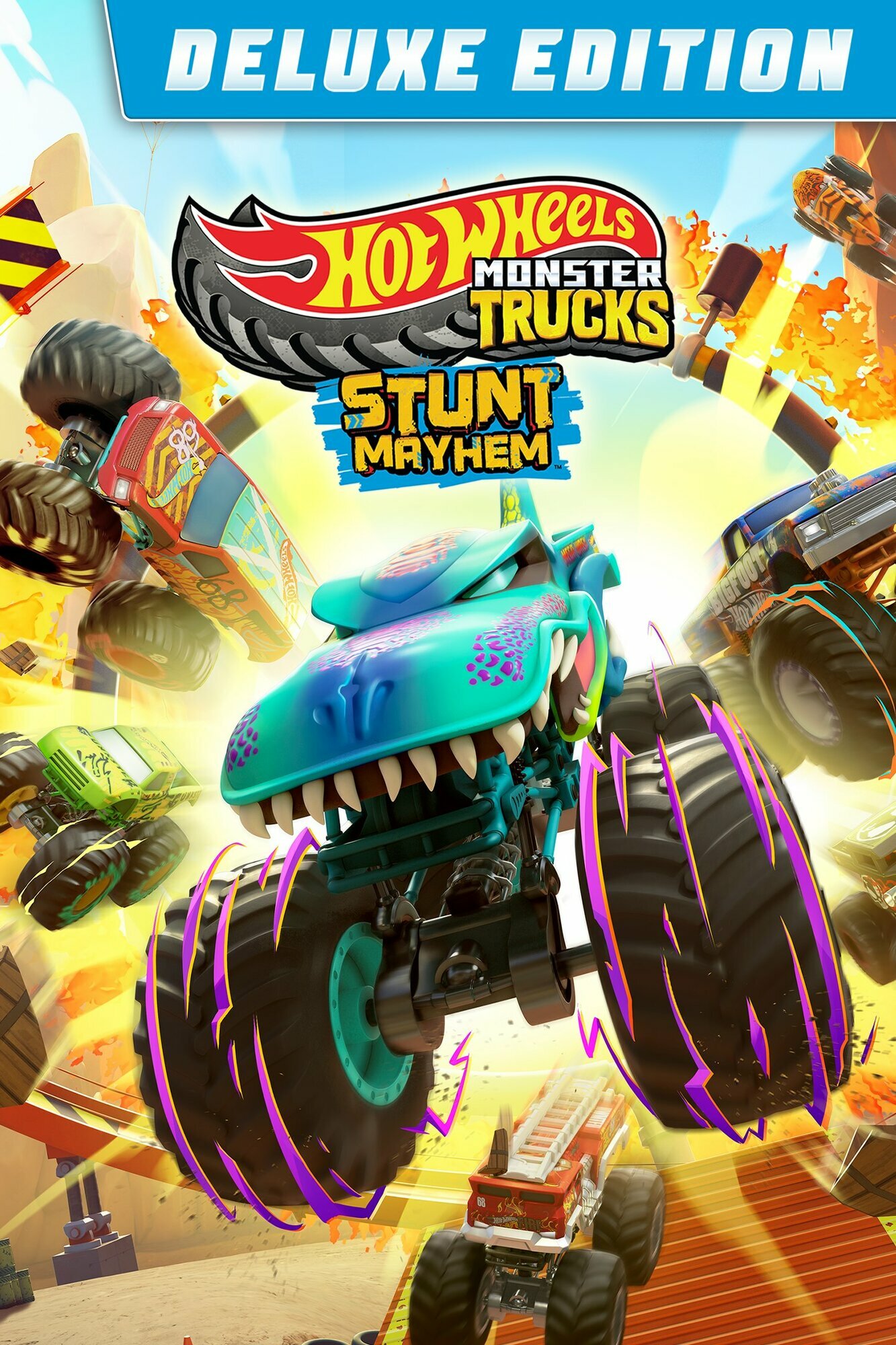 Hot Wheels Monster Trucks: Stunt Mayhem™ Deluxe Edition — ключ активации Xbox / Microsoft Store · PC, Xbox One, Xbox Series X|S · цифровой ключ · любой регион