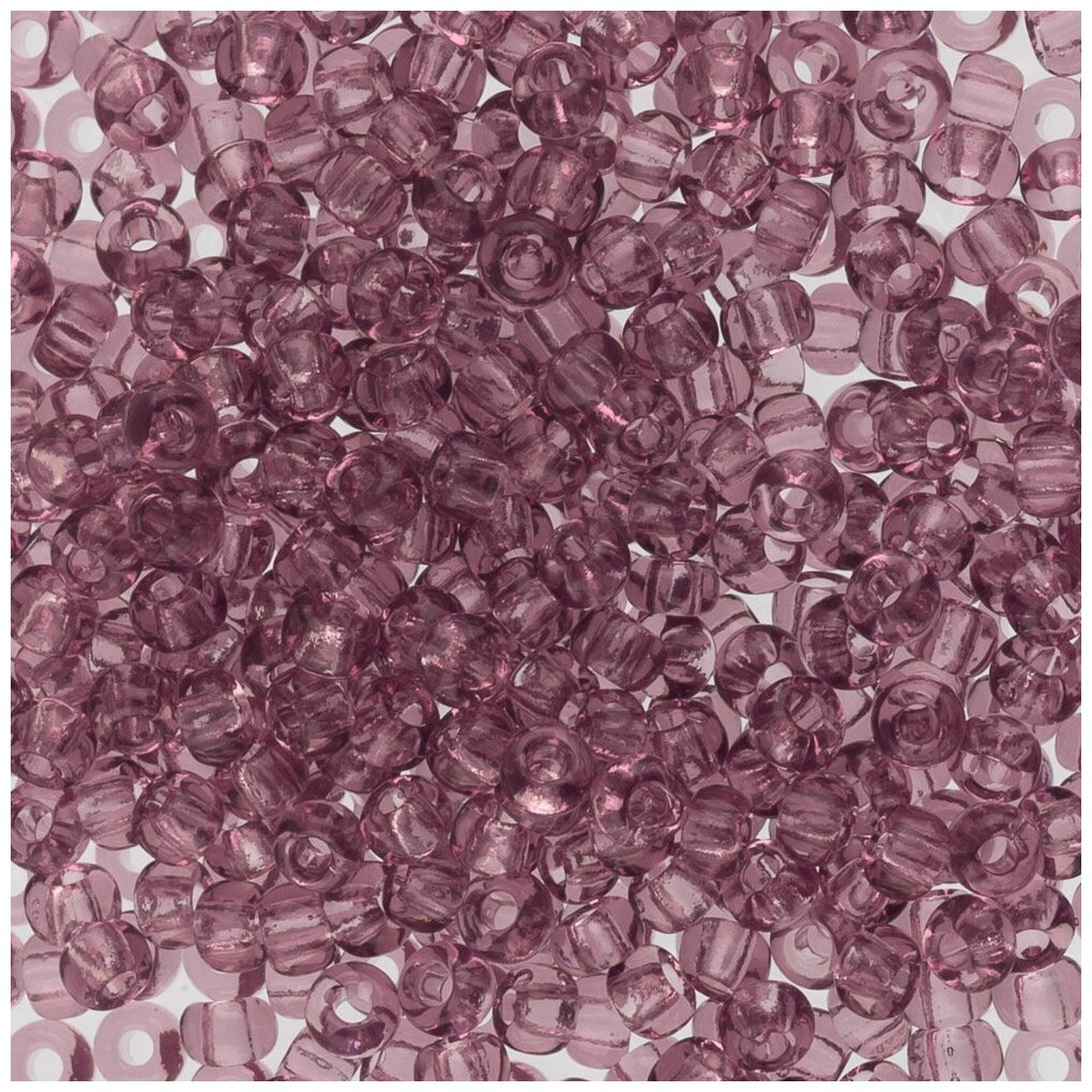 Бисер для рукоделия 50 г Чехия Gamma круглый 2 10/0 2.3 мм B095 св. лиловый (20010)