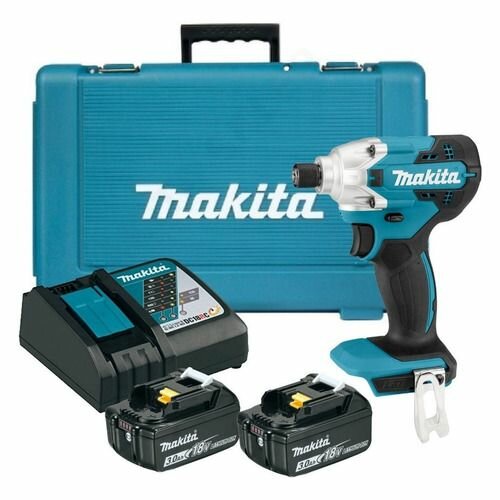 Ударный шуруповерт Makita DTD156RFE, 3Ач, с двумя аккумуляторами