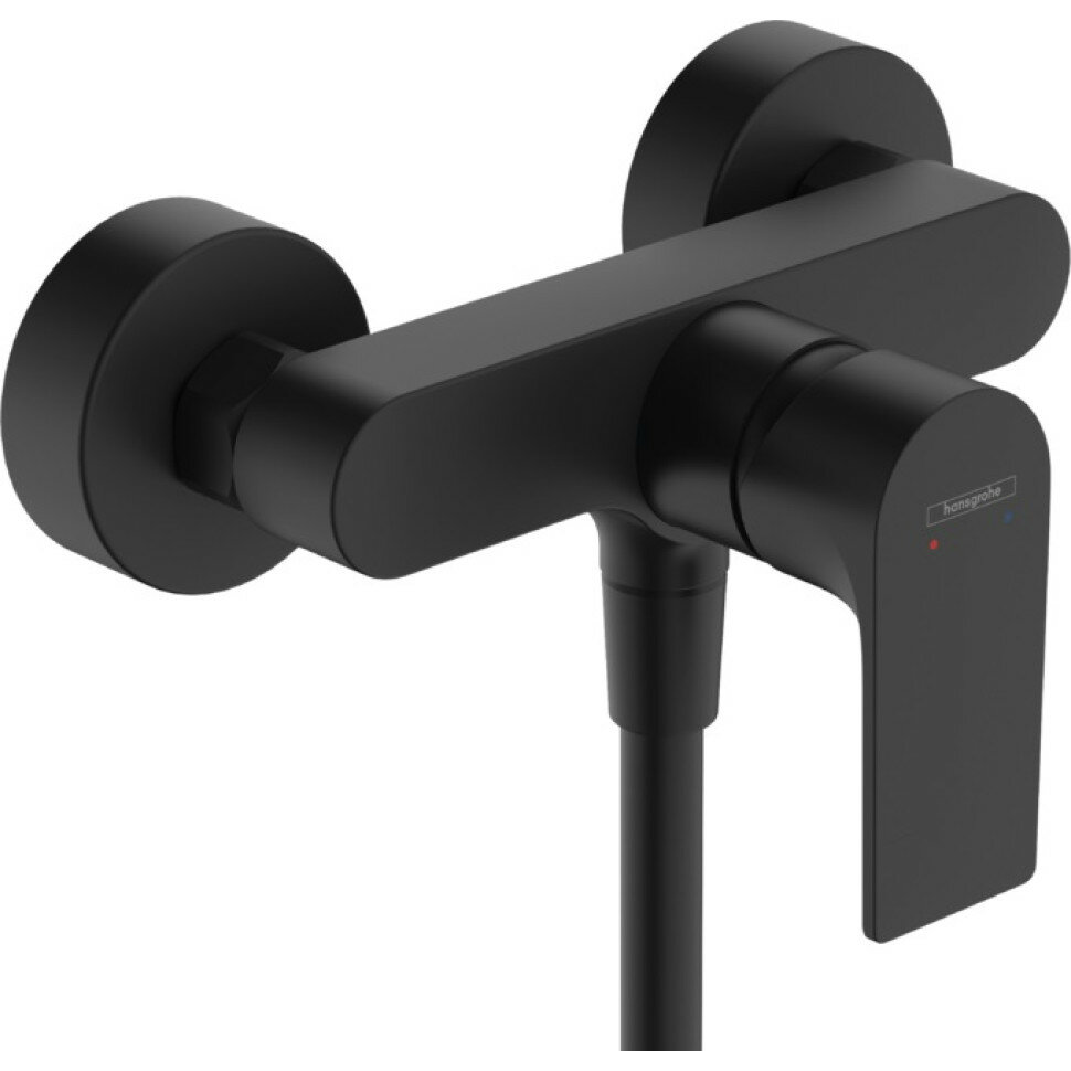 Hansgrohe 72650670 Rebris E Смеситель для душа, однорычажный, матовый черный