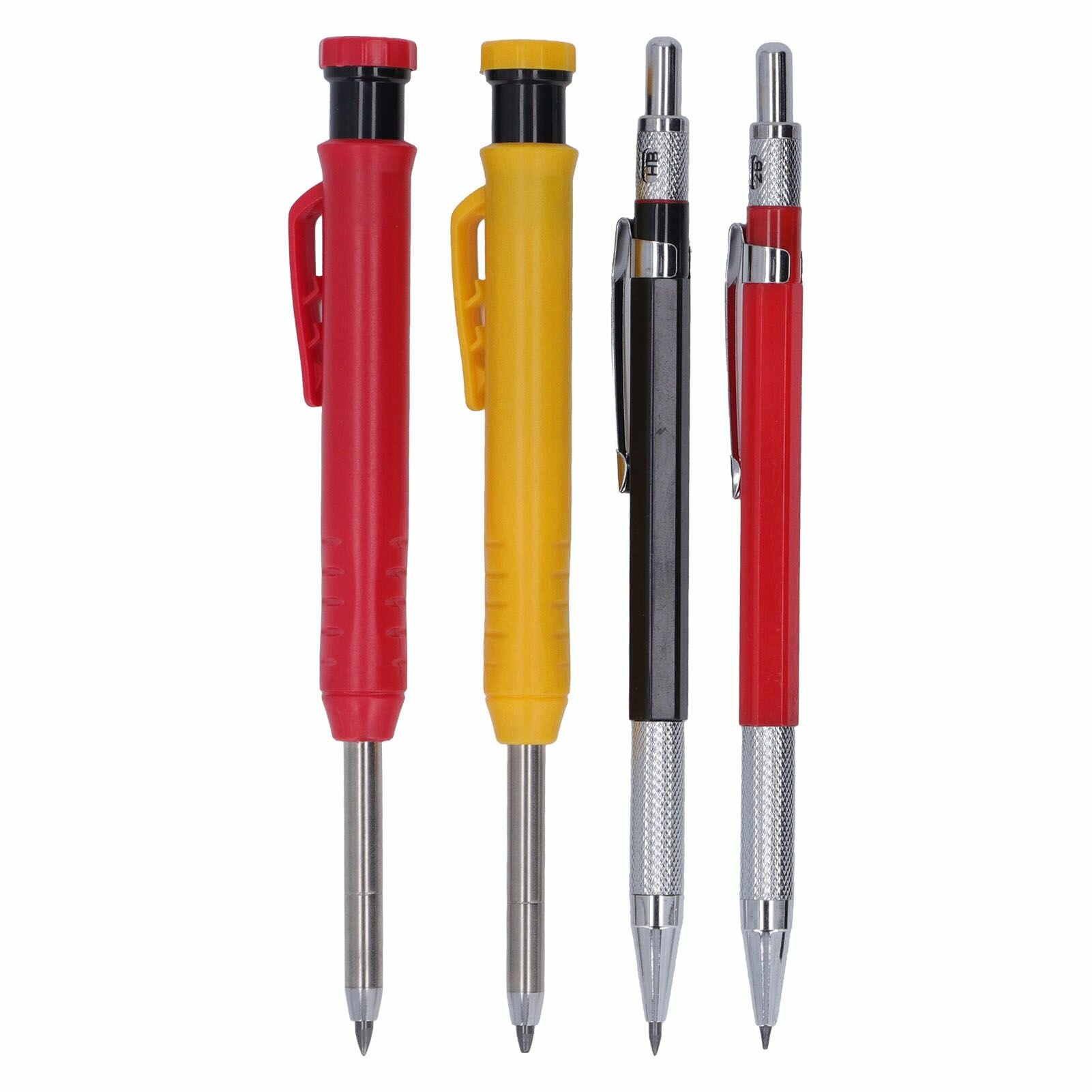 Набор механических карандашей для плотника с 40 насадками, 2.0 мм и 2.8 мм