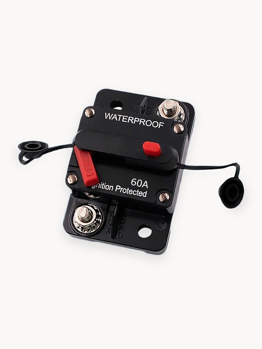 Автоматический предохранитель 60А выключатель массы для лодки, мотоцикла, авто, акб