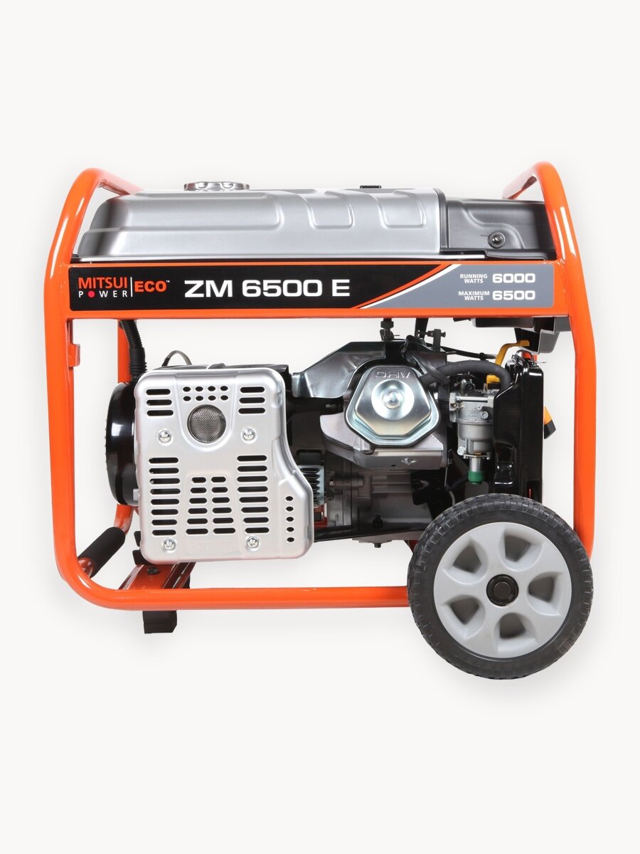 Бензиновый генератор Mitsui ECO ZM 6500 E (мощность 6,5 кВт)