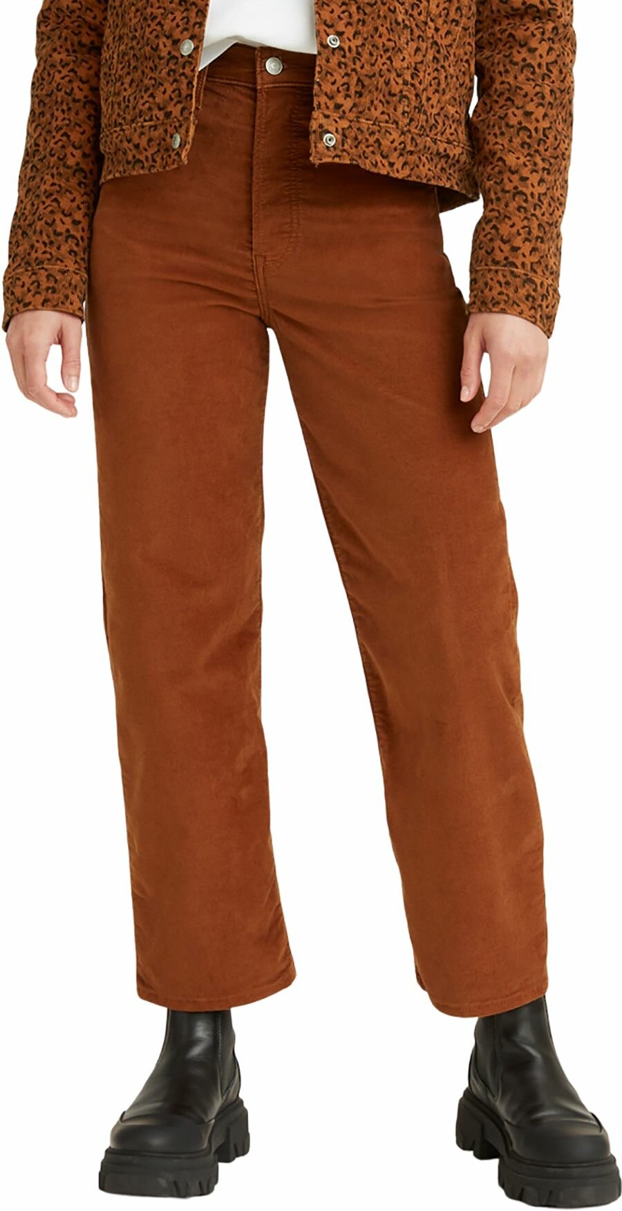 Джинсы мом Ribcage Straight 