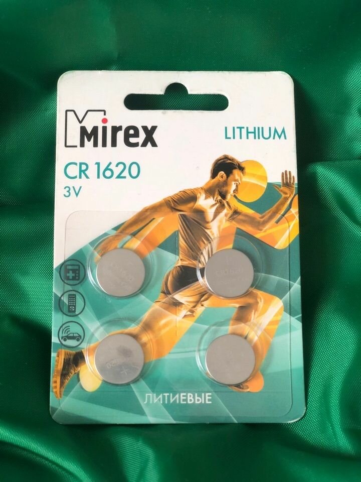 Батарейка 1620 4шт.