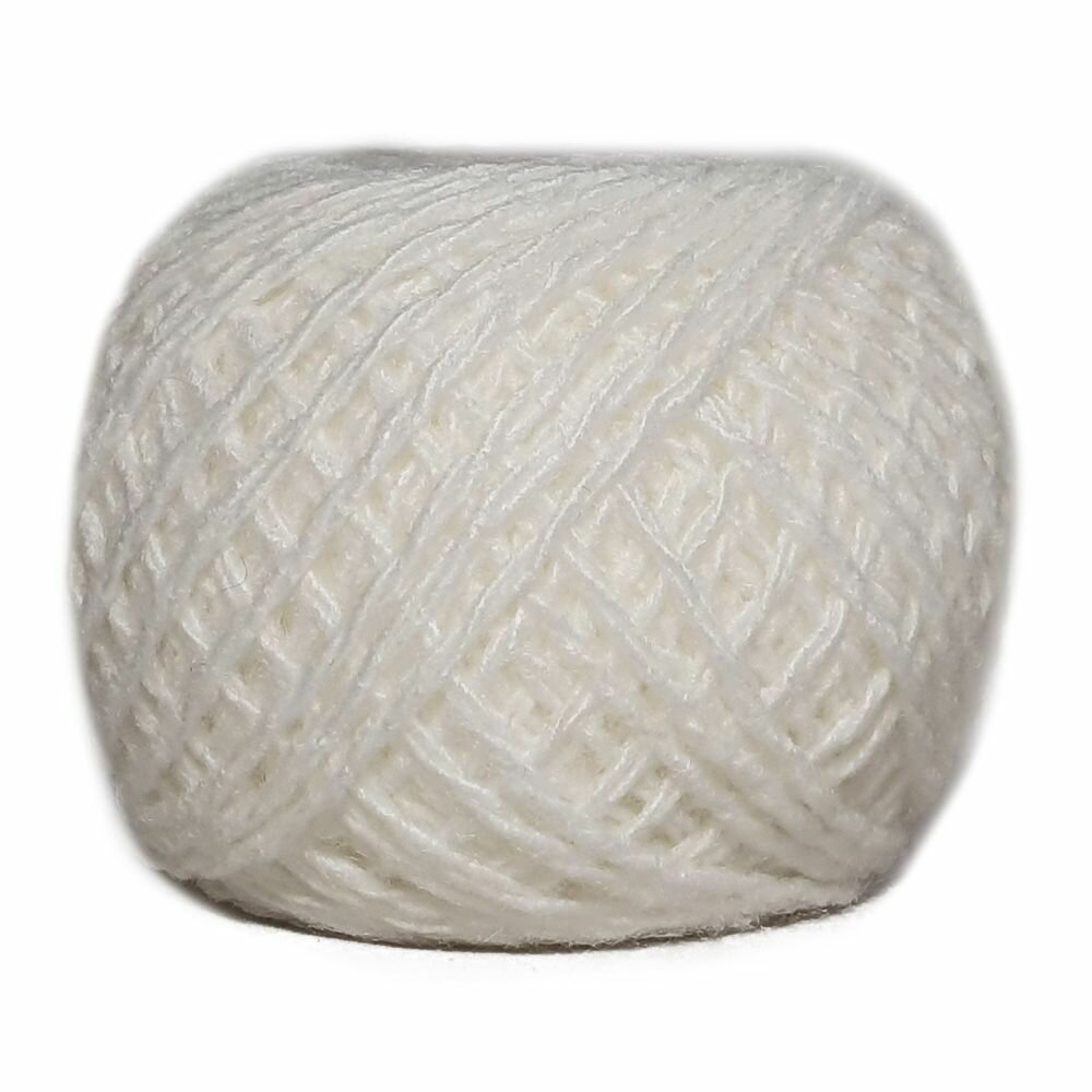 Пряжа Прочее Акрил Кисловодск, белый - 001, 100% акрил, 10 мотков, 40 г, м.