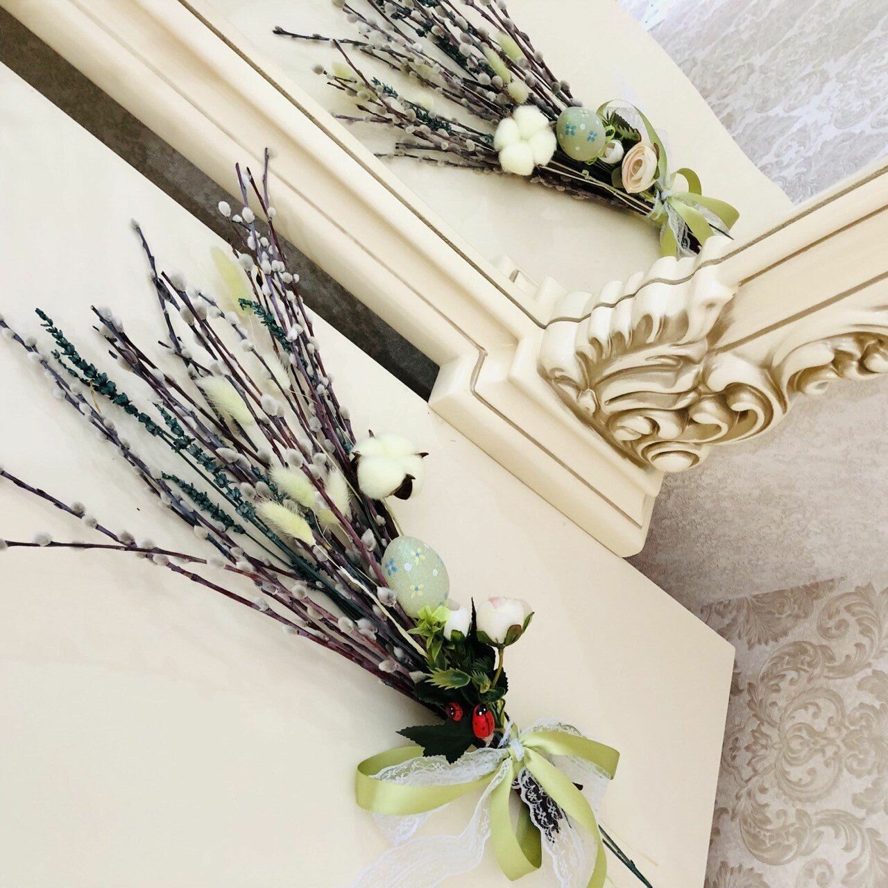 Сухоцветы / Верба живая / Пасхальный букет