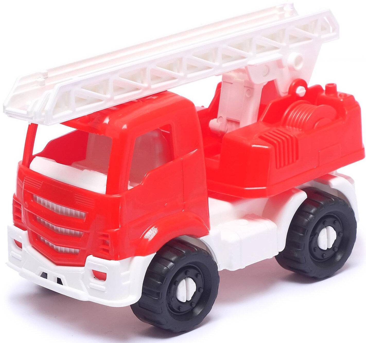 Пластиковая модель машинки Пожарная машина "Ярослав" для детей, игрушка для песочницы, красная, 16 см