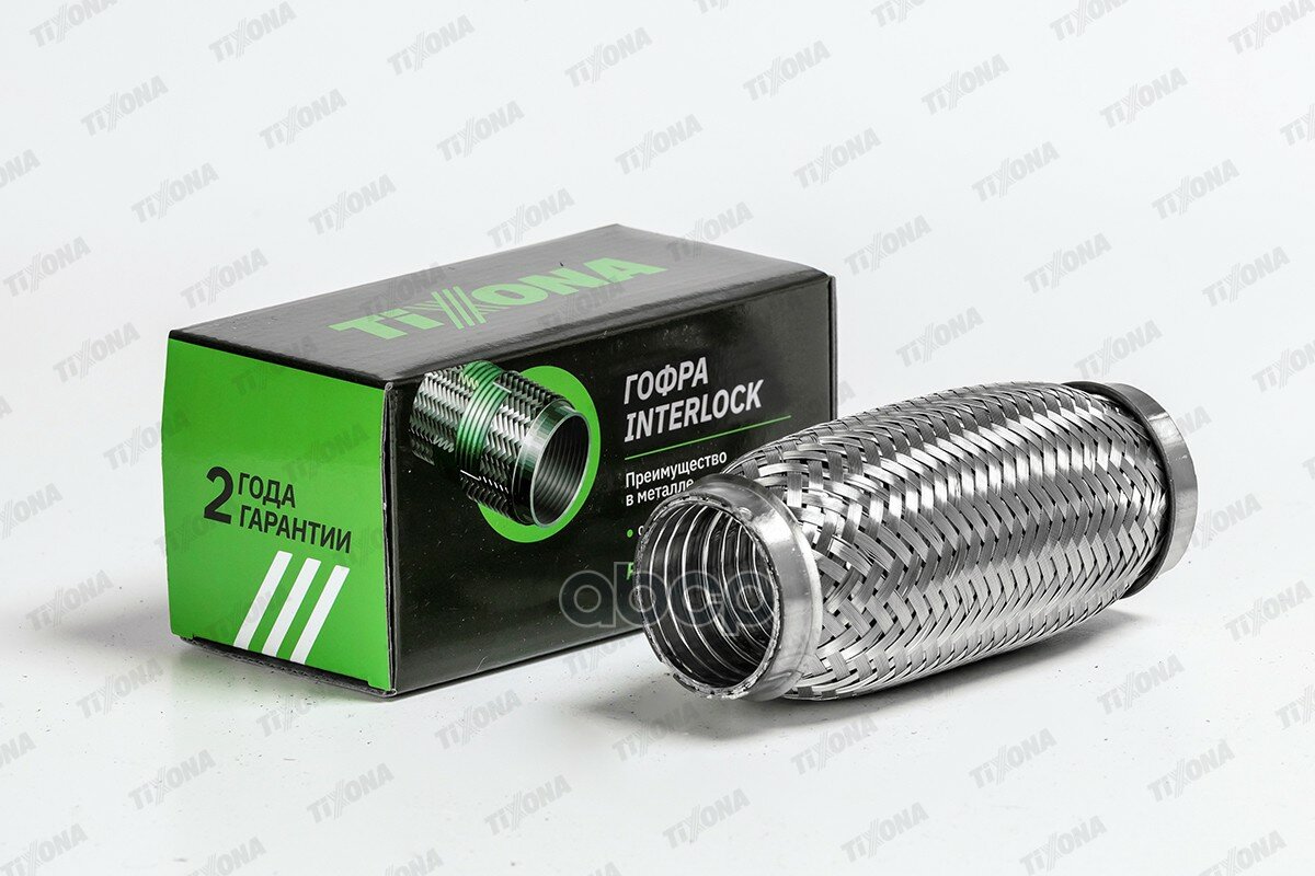 Гофра глушителя 45x150 усиленная Tixona арт. P45150