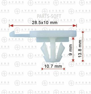 Характеристики модели AVERS 7L0839069 7L0839069_Клипса на Яндекс Маркете
