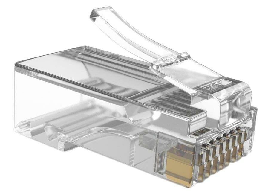 Вилка Cablexpert RJ-45 (8P8C) LC-PTU-01/100 универсальная. кат.5e. (100 шт) 1124827