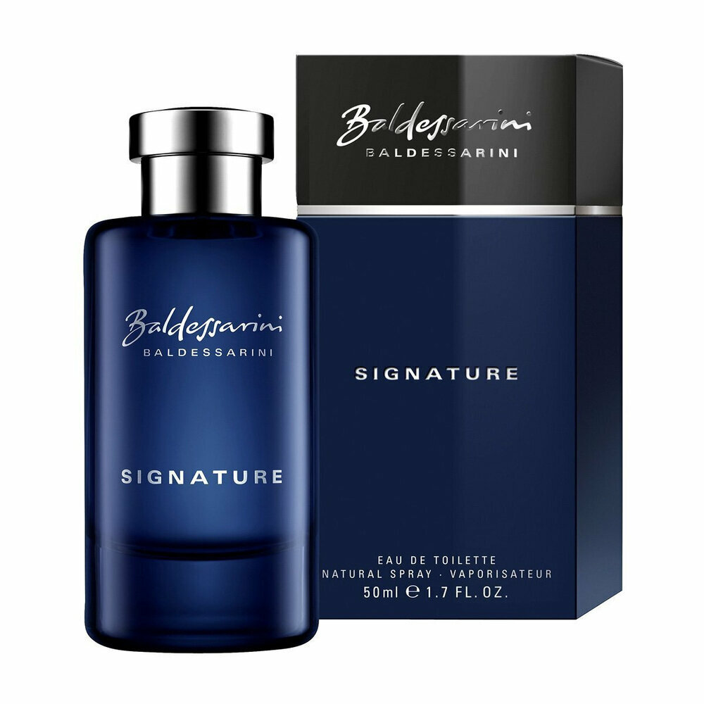 Туалетная вода Baldessarini Signature, 50 мл мужская, древесная