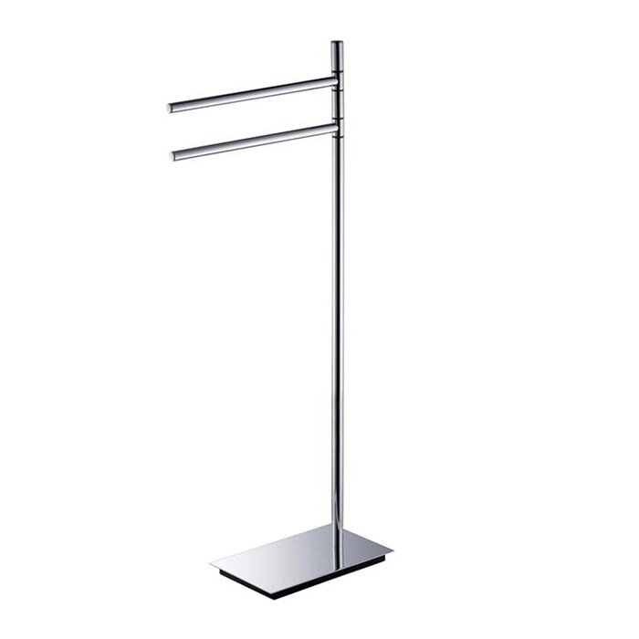 Стойка с полотецедержателем Colombo Design Square 80.4 см B9901. CR, хром