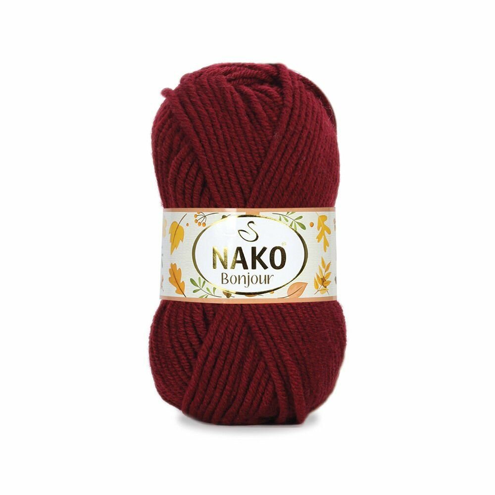 Пряжа Nako Bonjour 2581 (5шт*100гр-110м.)/20% полиамид; 80% акрил