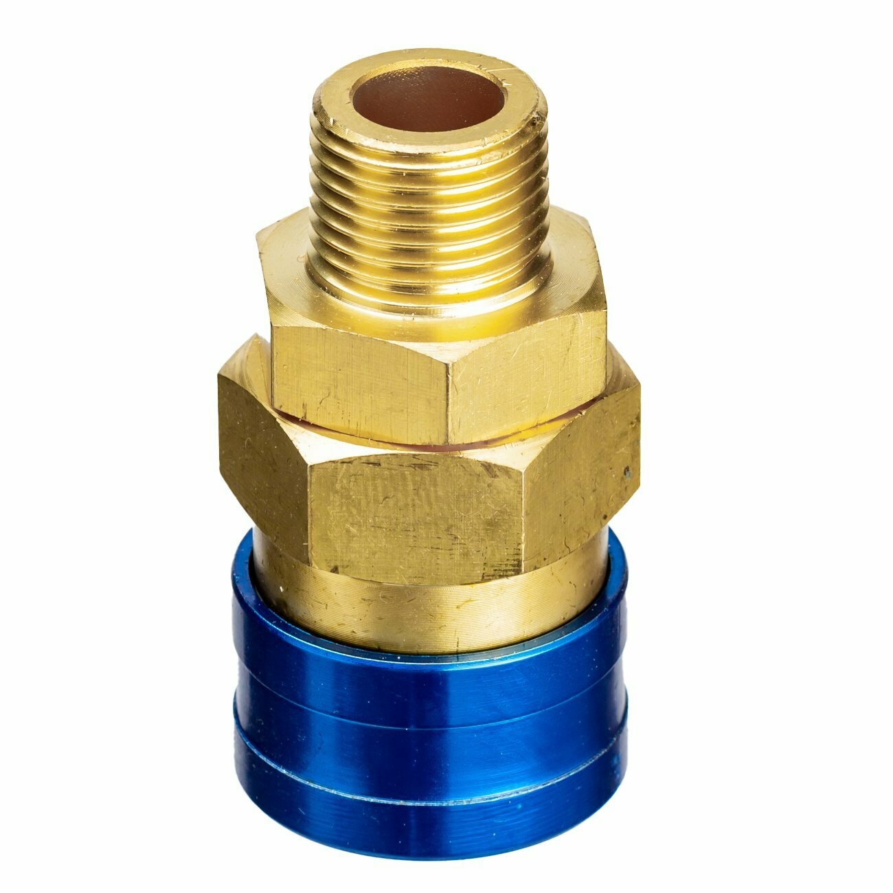 GARWIN PRO 808215-34 Пневморазъём металлический высокой пропускной способности "мама" - наружная резьба 3/4", латунь