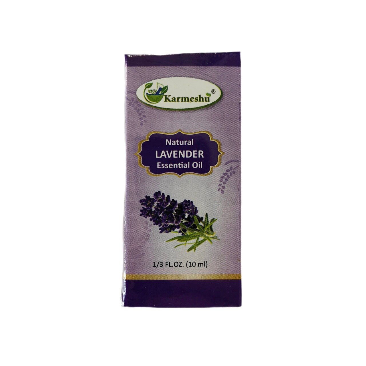 LAVENDER Natural Essential Oil, Karmeshu (лаванда натуральное эфирное масло, Кармешу), 10 мл.