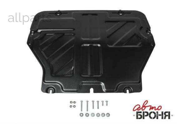 Автоброня 111.05806.2 Защита картера + КПП + комплект крепежа, Volkswagen Caravelle 2020-, V - 2.0 TDI (110 л. с.)/Volkswag Volkswagen Caravelle, Multivan, Transporter автоброня 111.05806.2