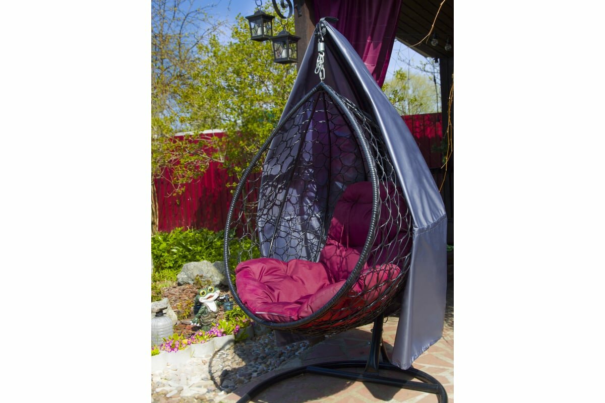 BELON familia Коконуниверсальный чехол для 1-местных подвесных качелей темно-серый