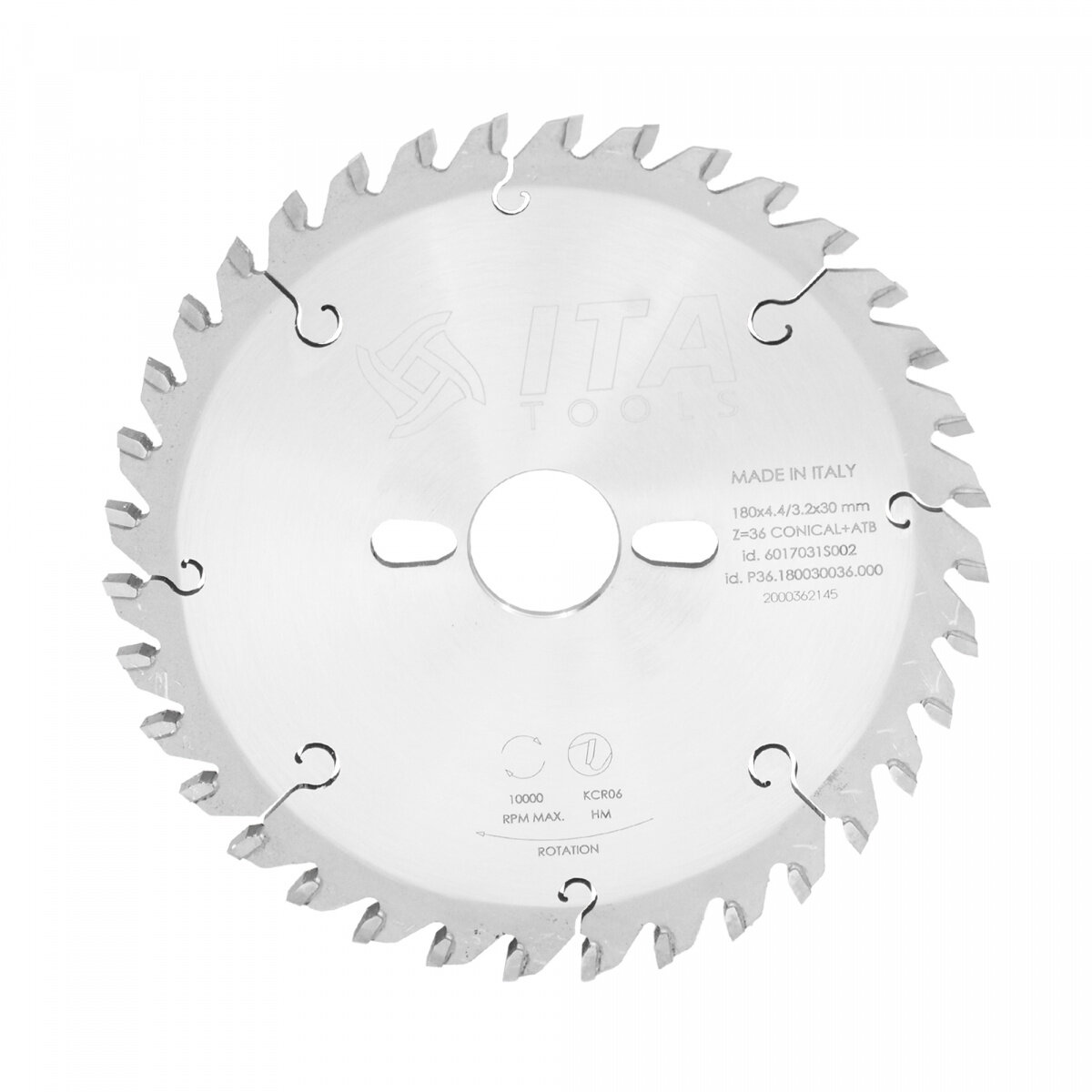 Пила дисковая ITA 180х4,4-5,6x30 Z=36 PH 2/10/60 подрезная P36.180030036.000