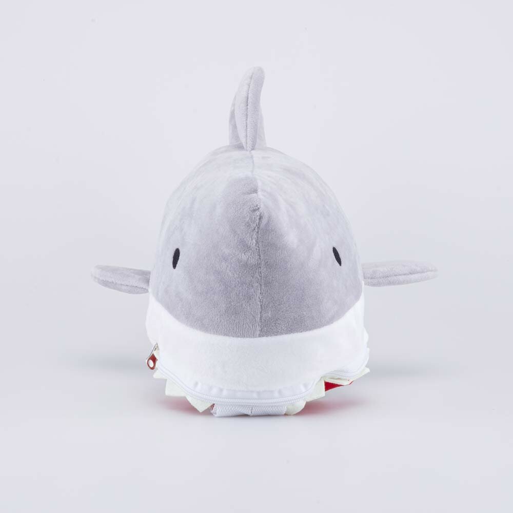 Плюшевый рюкзак-игрушка Акула котофей 02710321-40 размер выс. 30 см