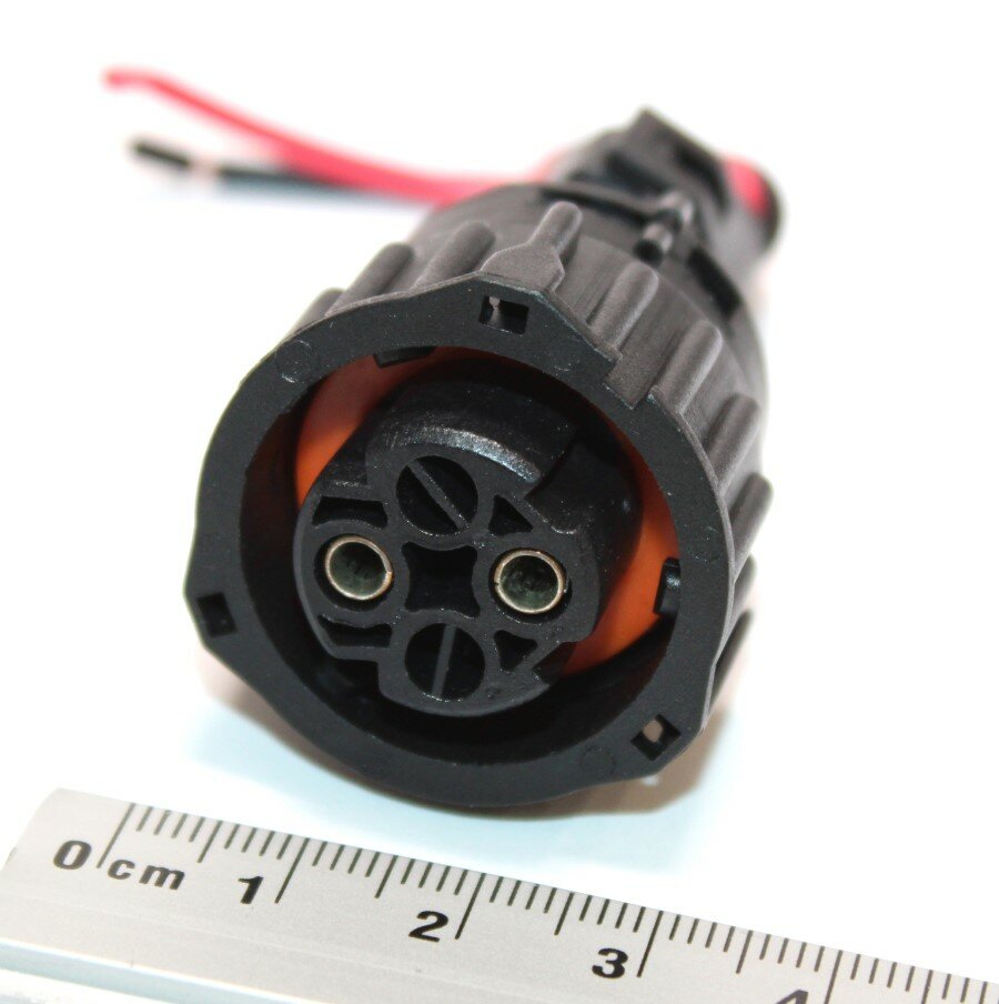 DJ3021Y-3-21 байонетный круглый прямой 2pin, Разъем герметичный