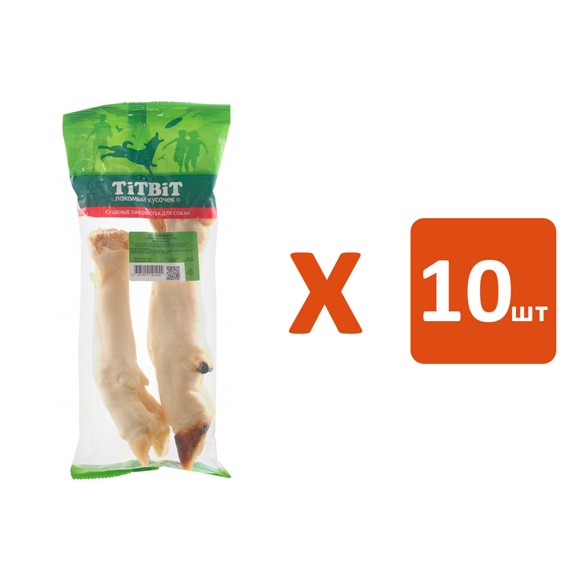 Лакомство TIT BIT для собак нога баранья (2 шт х 10)