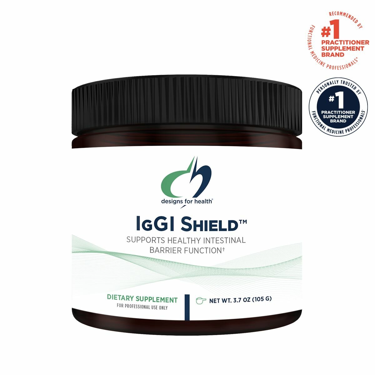 Designs for Health, IgGI Shield, поддержка кишечного барьера, работа с СРК, 105 г