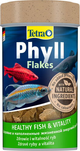 Корм для травоядных рыб Tetra Phyll 100ml хлопья