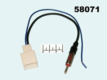 Переходник антенный автомобильный Toyota длинный прямой штекер >2009