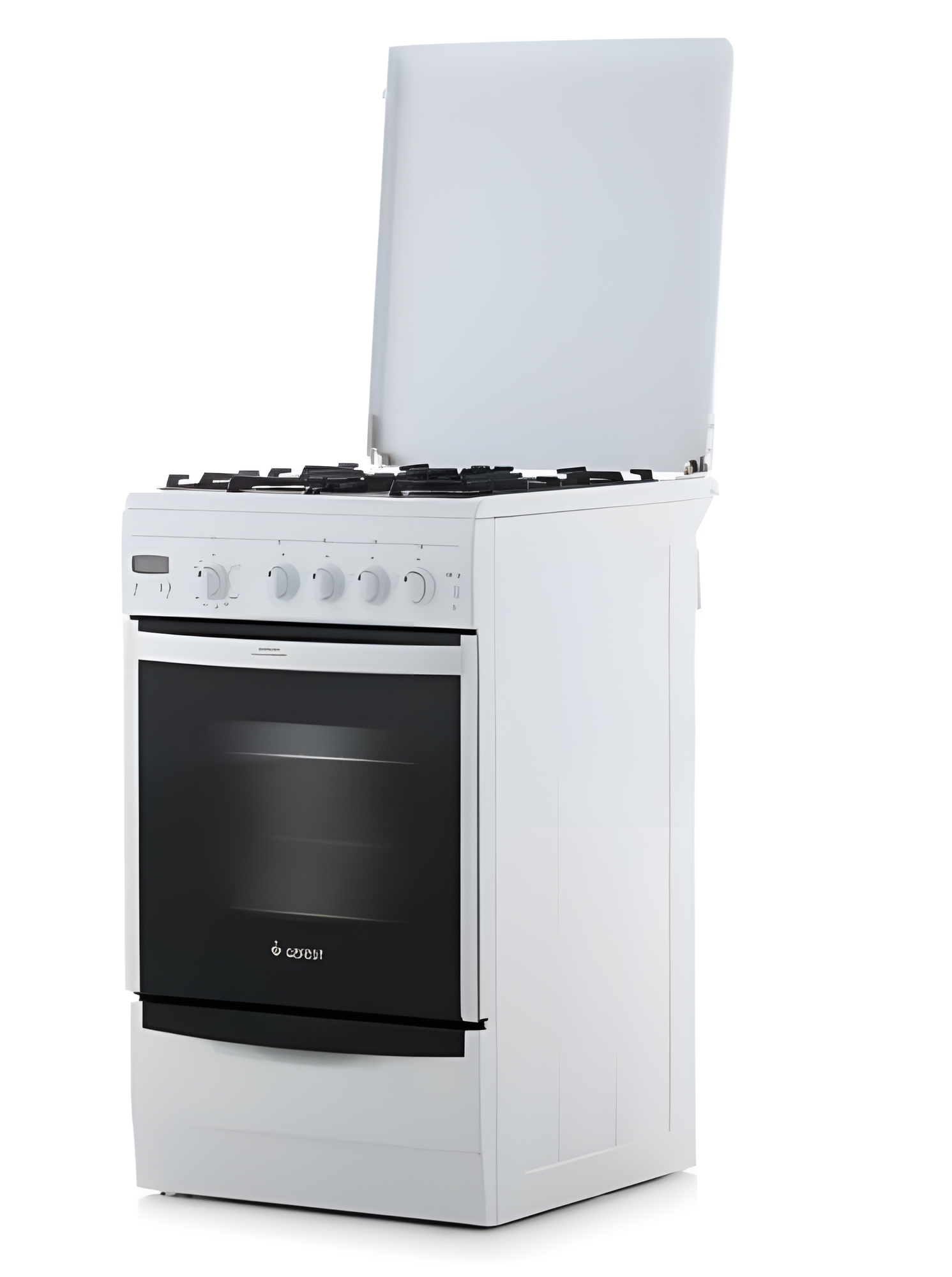 Газовая плита GEFEST 5100-03, максимальная температура 270 градусов, традиционная очистка духовки, 4 конфорки