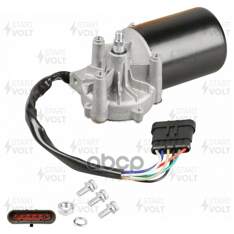 Мотор-редуктор стеклоочистителя МАЗ 6312,5340 STARTVOLT STARTVOLT арт. VWF1302