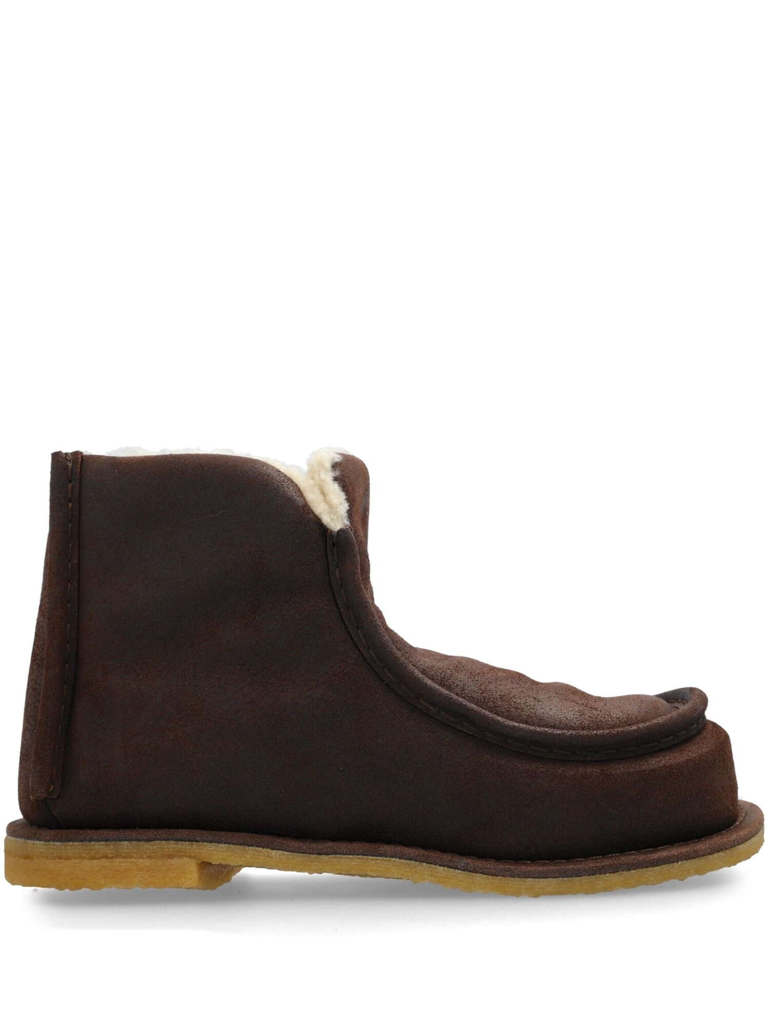 Ботинки Shearling-lined suede boots