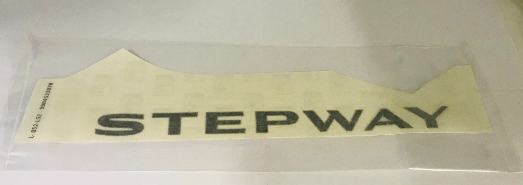 Наклейка двери "Stepway" передняя левая оригинал