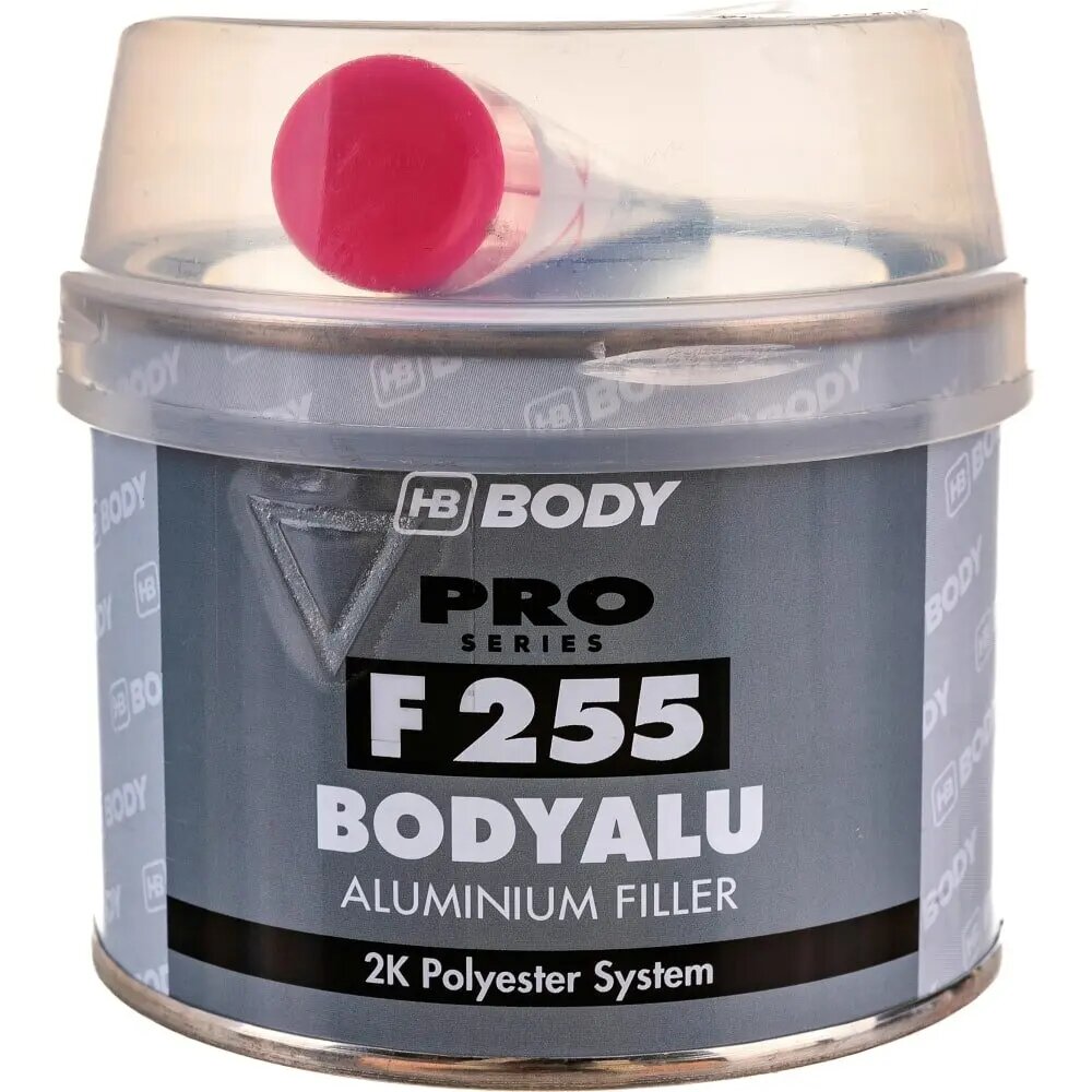 Комплект (шпатлевка, отвердитель) HB BODY PRO F255 Bodyalu 0.25 кг