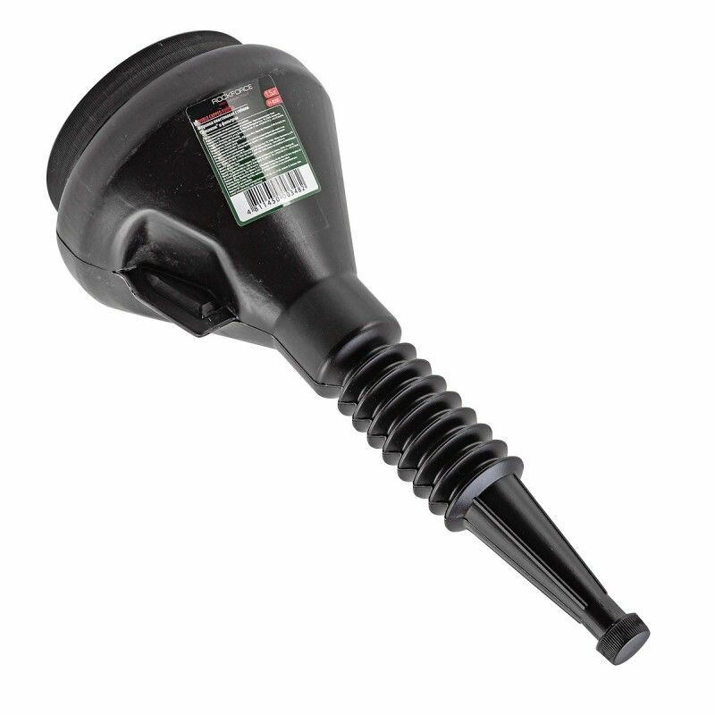 Воронка пластиковая с крышкой 1.5л (100мм, Lобщ. 370мм) ROCKFORCE