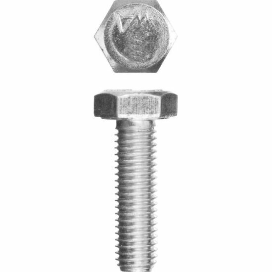 Болт ГОСТ 7798-70 Зубр M8 x 16 мм, 5 кг, кл. пр. 5.8, оцинкованный, 303080-08-016