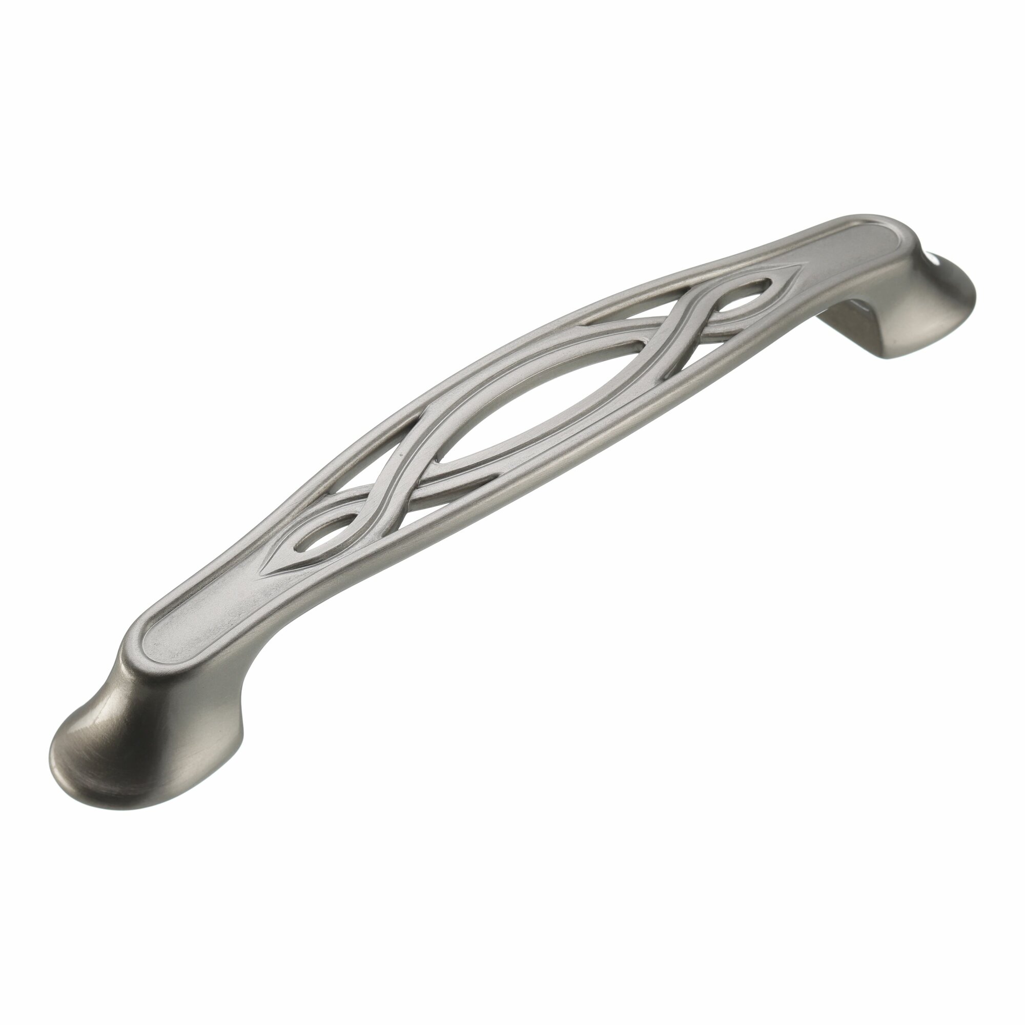 Ручка мебельная скоба GIUSTI LINEA DECOR WMN536.128.00F7полированный матовый никель
